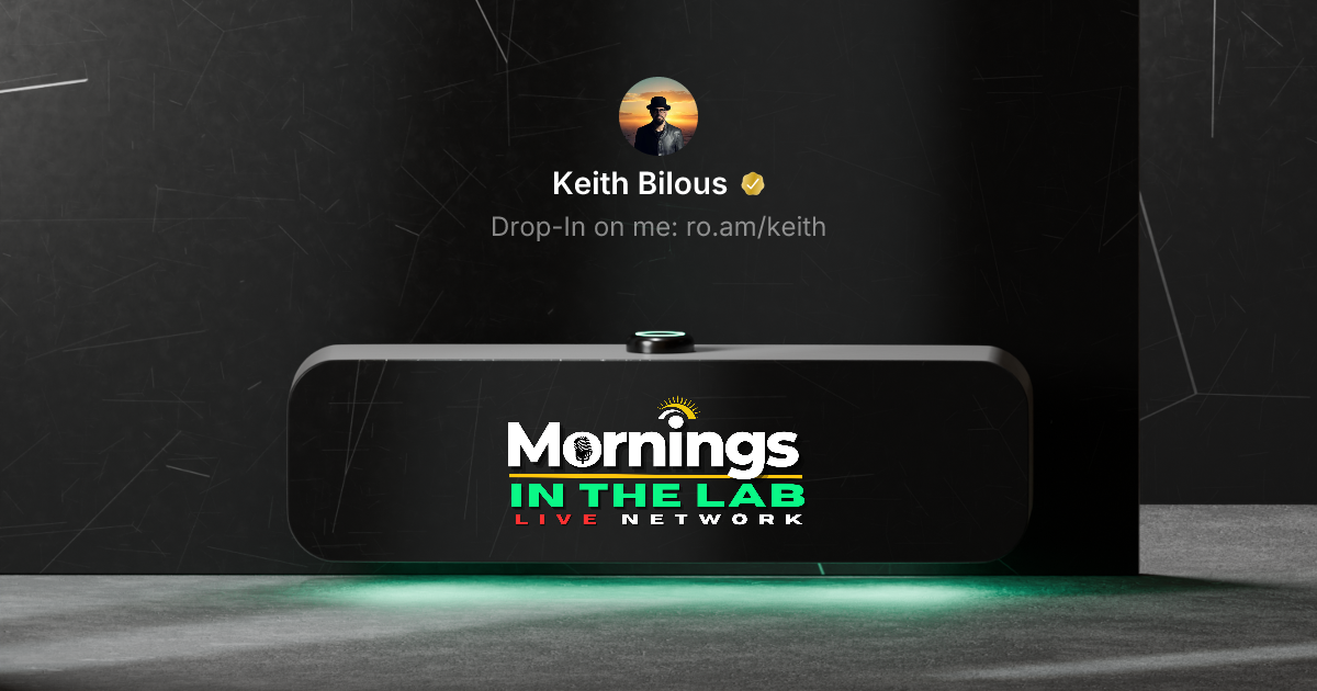 Keith Bilous’s Lobby - Meet with Keith Bilous at Mornings in the Lab