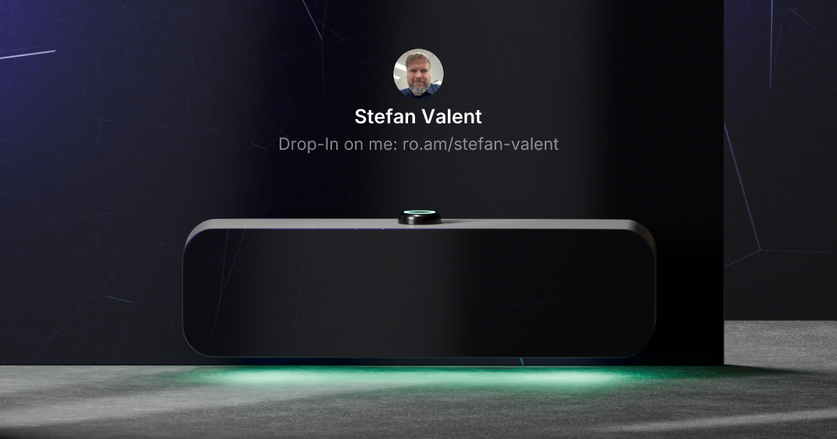 Stefan Valent’s Lobby - Meet with Stefan Valent at HONK