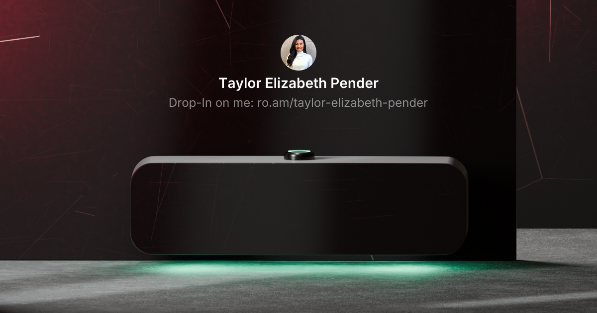 Taylor Elizabeth Pender’s Lobby - Meet with Taylor Elizabeth Pender at ...